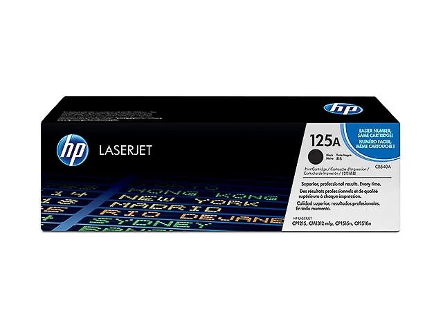 CB540A HP 125A CLJ cartridge black 2200 pages (120925440006), HEWLETT ...