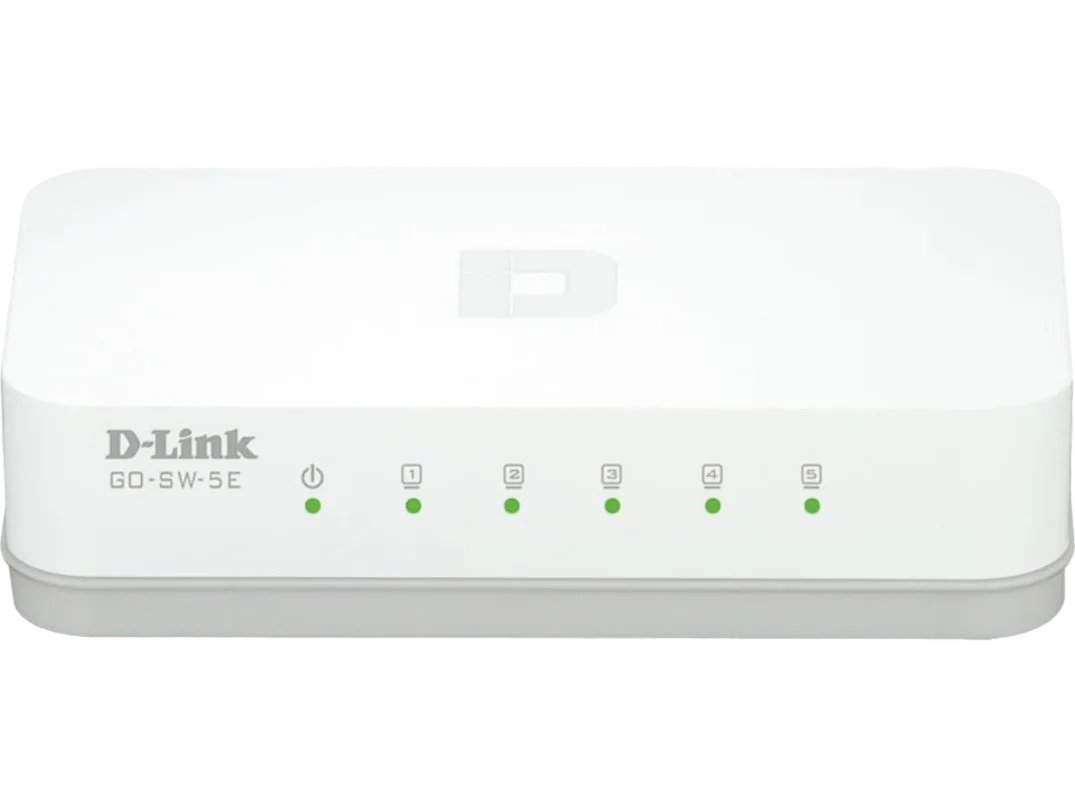 D-LINK GO-SW-5E/E GO EASY DESKTOP SWITCH Standalone 5xRJ45 white ...