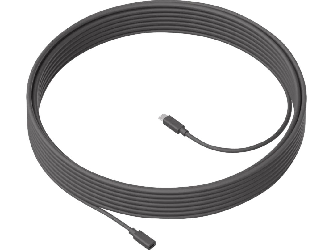 LOGITECH MEETUP EXTENSION CABLE 10m 950-000005 black (670596440005 ...